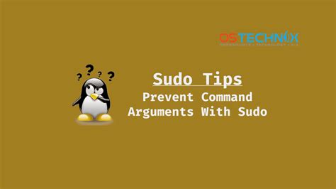 Evitar Argumentos De Comando Usando Sudo En Linux Muylinux