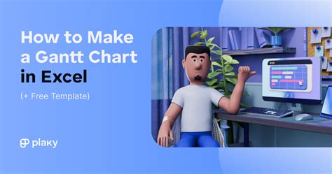 How To Make A Gantt Chart In Excel Free Template Included