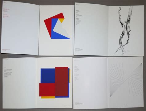 0178 Helmut Keppler And Herbert W Kapitzki 11 Neujahrsgrüße Mit Sign Originalgraphik And 5 Sign