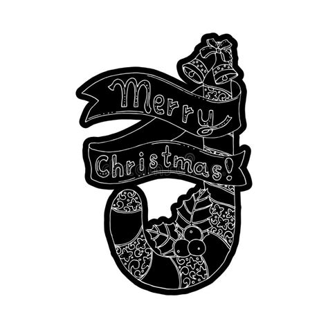 T Box With Bow Knockout Printing Stickerisolated Clipart Stock