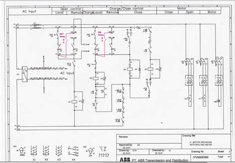 Abb Power Circuit Breaker Wiring Diagram