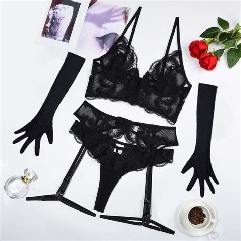 Jual [vanya The Label] Bra Set Garter Sexy Lingerie Set Hantaran