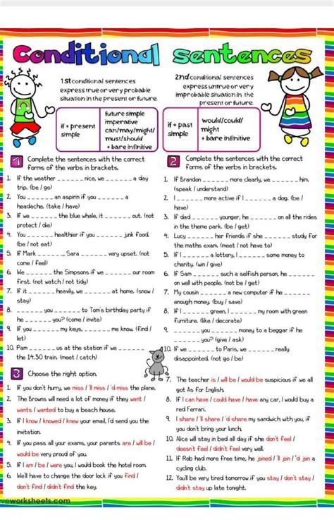 Ist Conditional Sentences Express True Or Very Probable Situation In