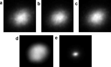 Multimode Speckle Images Ac Successive Experimental Realizations