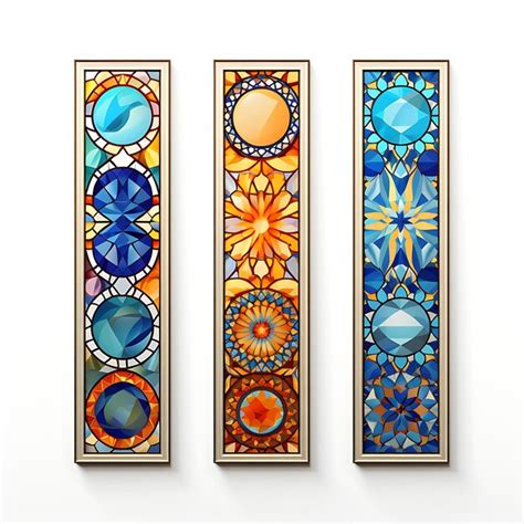 Premium Ai Image Frame Of Moroccan Mosaic Colorful Mosaic Tile Frame