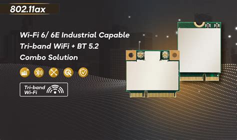 First Industrial Capable WiFi 6 6E Tri Band Module SparkLAN IoT M2M Experts In Wireless