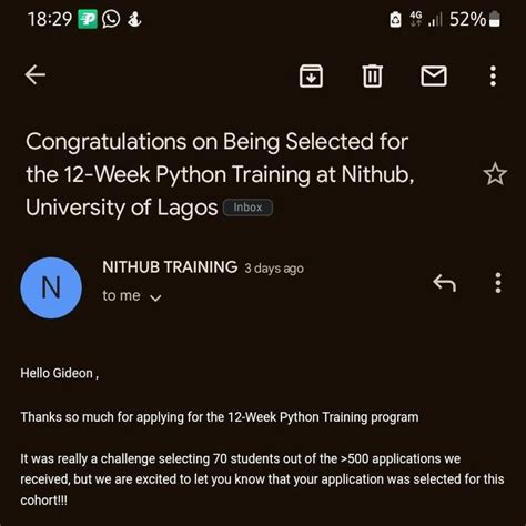 Aremu Gideon On Linkedin Week1python Nithub Python