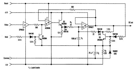 Fast Video Signal Amplitude Measurer Measuring And Test Circuit
