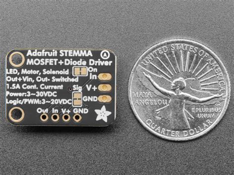 Adafruit Mosfet Driver For Motors Solenoids Leds Etc Stemma Jst