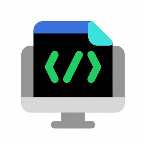Html Code Coding Web Website Programming Development Icon
