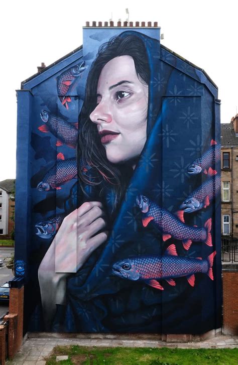 Glasgowist The Thenue Housing Association Commissioned This Mural On