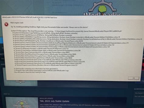 How Can I Fix R Tmodloader
