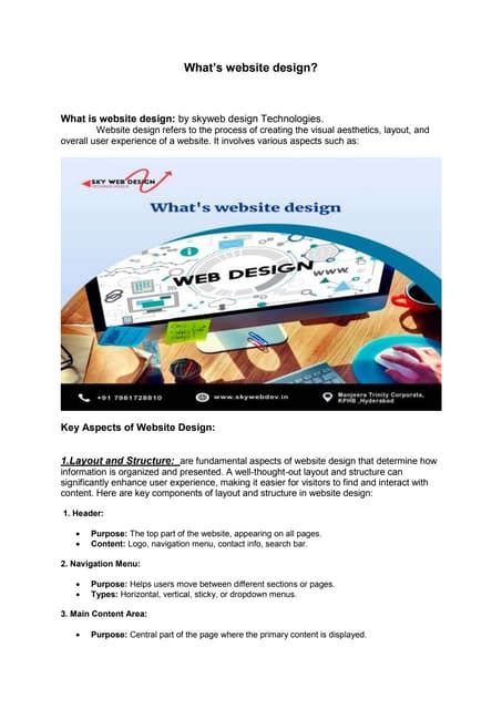 Presentation Of Web Designing Pptx Web Design And Html Internet