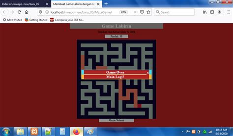 Cara Membuat Game Labirin Dengan JavaScript Inwepo