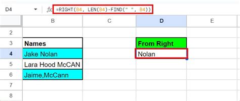 Ways To Separate Names In Google Sheets