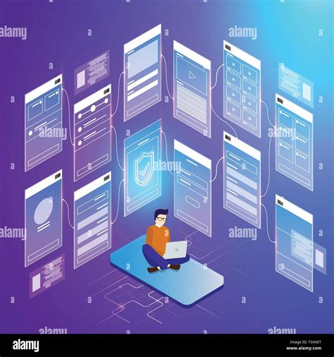 Software Development Vector Illustration Stock Vector Image And Art Alamy