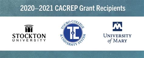 Three Programs Receive Cacrep Grants Nbcc