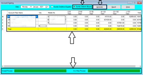 Account Ageing Help Guide