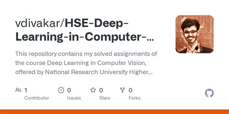 GitHub Vdivakar HSE Deep Learning In Computer Vision This Repository Contains My Solved