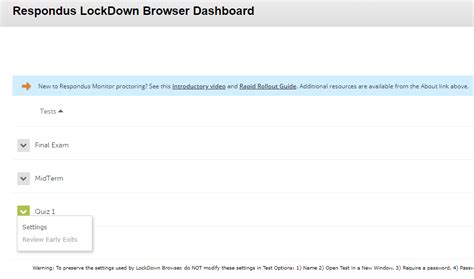 Using Respondus LockDown Browser And Monitor Fairleigh Dickinson University IT