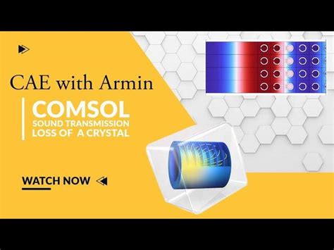 Comsol Tutorial Sound Transmission Loss Of A Sonic Crystal