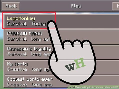 How To Duplicate Items On Minecraft Pe 8 Steps With Pictures