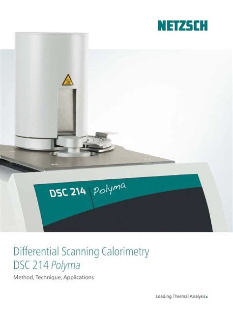 Pdf Differential Scanning Calorimetry Dsc 214 Polymacapacity → Glass