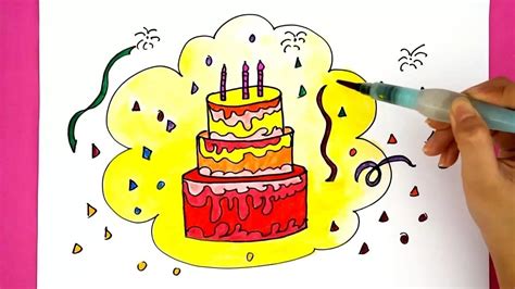 Рисунки для срисовки на день рождения