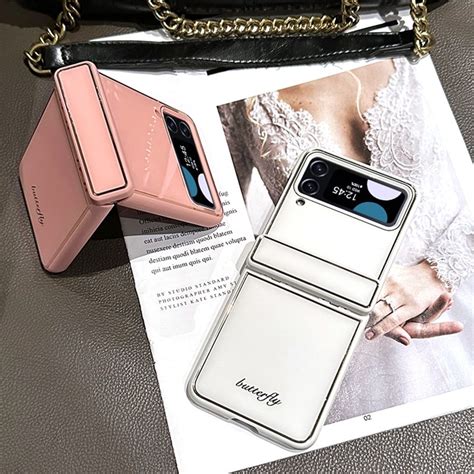 For Samsung Galaxy Z Flip3 5g Solid Color Series Fold Hinge Phone Case