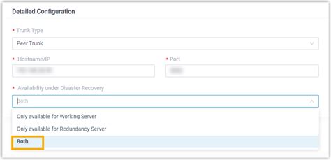 Server Redundancy On Sip Trunks And Webrtc Trunks