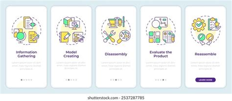Step By Step Disassembly Over 99 Royalty Free Licensable Stock