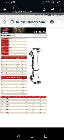 String Specs Pse Supra Max Me Archery Talk Forum
