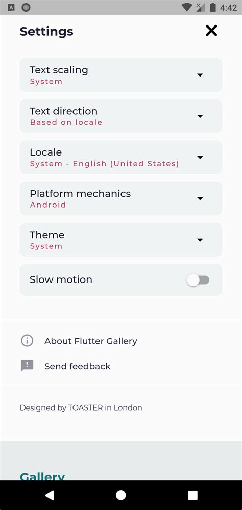 Ui Bugs · Issue 434 · Fluttergallery · Github