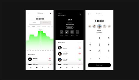 A Mobile Bank App UI Design On Behance