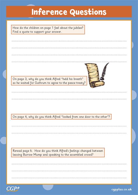 Alfred The Great — Inference Questions Years 5 6 Cgp Plus Alfred The Great — Inference Questions Years 5 6 Cgp Plus