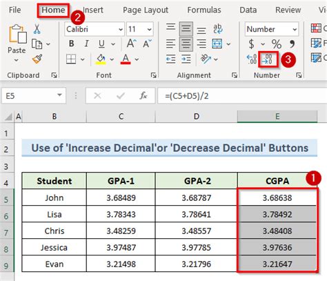 How To Set Decimal Places In Excel With Formula 5 Effective Ways Easy Excel Tips Excel