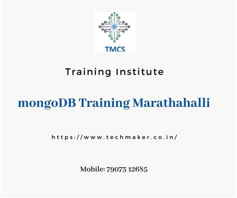 Tech Maker On Linkedin Mongodbtrainingmarathahalli For More Details Contact