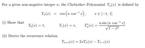 solved for a given non negative integer n the