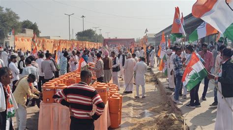 Pilibangan Vinod Gothwal Congress Rajasthan Raily In