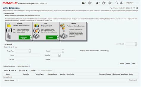 Using Metric Extensions