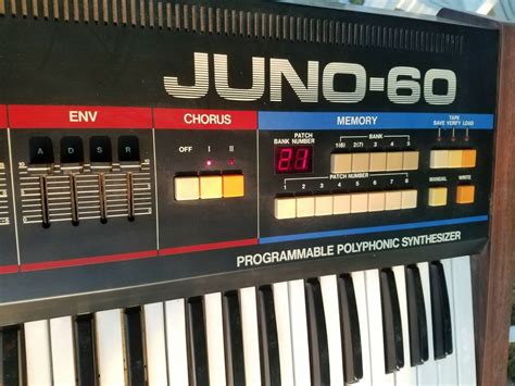 Matrixsynth Roland Juno 60 Programmable Polyphonic Synthesizer