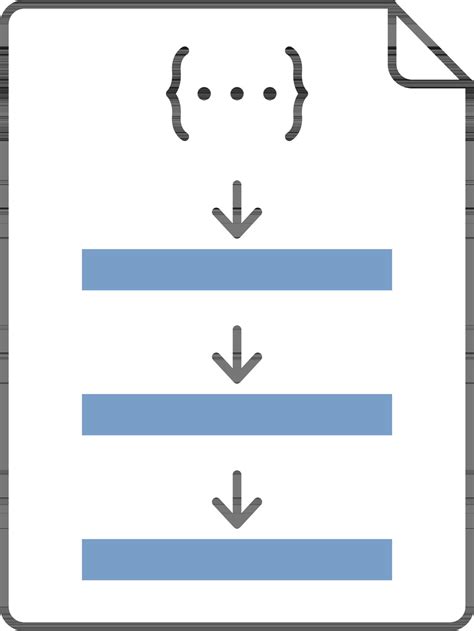 Coding Documentation Icon In Blue And White Color 24462940 Vector Art