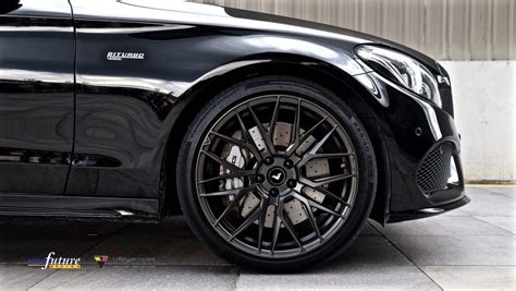 Mercedes Benz C43 Amg W205 Black With Vorsteiner V Ff 107 Aftermarket