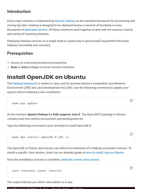 How To Install Hadoop On Ubuntu 18 04 Or 20 04 Pdf Apache Hadoop