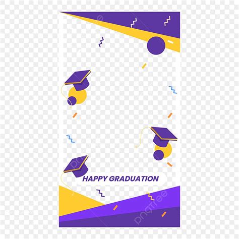 졸업 소셜 미디어 테두리 Twibbon 인스타그램 스토리 졸업 일러스트 인스 타 그램 템플릿 트위블 졸업생 미디어 소셜 Png 일러스트 및 벡터 에 대한 무료