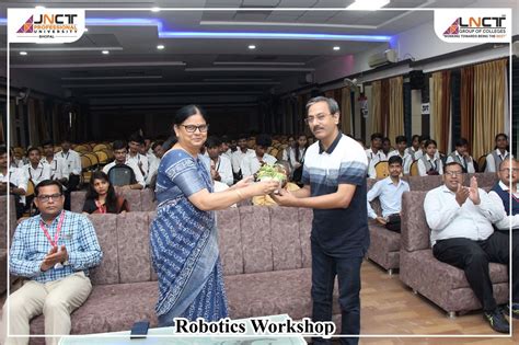 Exciting Robotics Workshop At Jnct Jnct Bhopal Lnct Group Of Collages