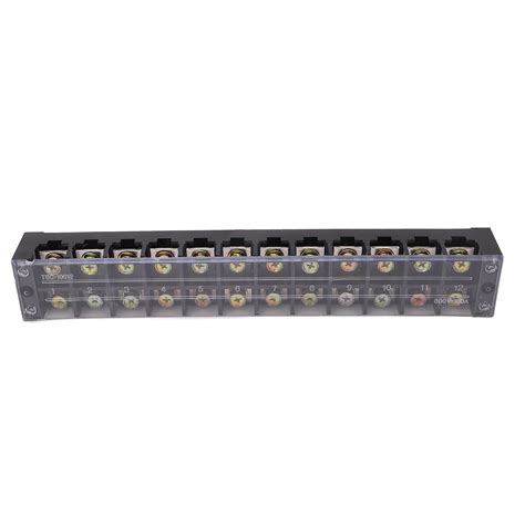 Terminal Strip Block 100a 600v Large Current Easy Wiring Ground Circuit Terminal Block 12