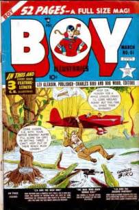 Boy Comics Covers