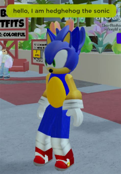 Top 99 Sonic Avatar Roblox đang Gây Sốt Trên Mạng