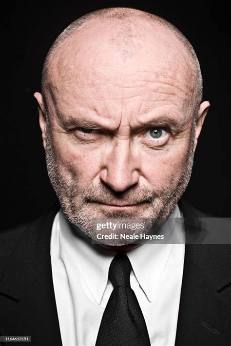 Singer And Musician Phil Collins Is Photographed On April 19 2010 In